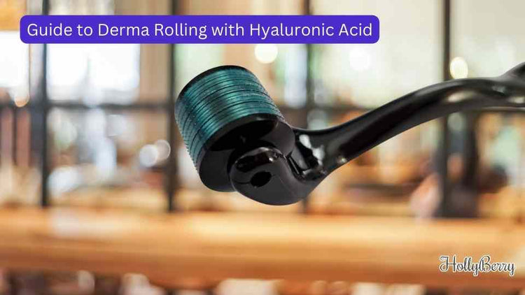 Guide to Derma Rolling with Hyaluronic Acid – Hollyberry Cosmetics UK